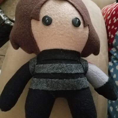 Marvel Bucky Barnes Winter Soldier Fleece Plush Doll - Etsy