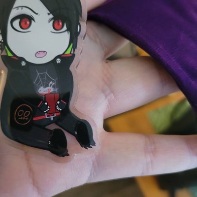 South Park Goth Kids Vamp Kids Acrylic Charms - Etsy