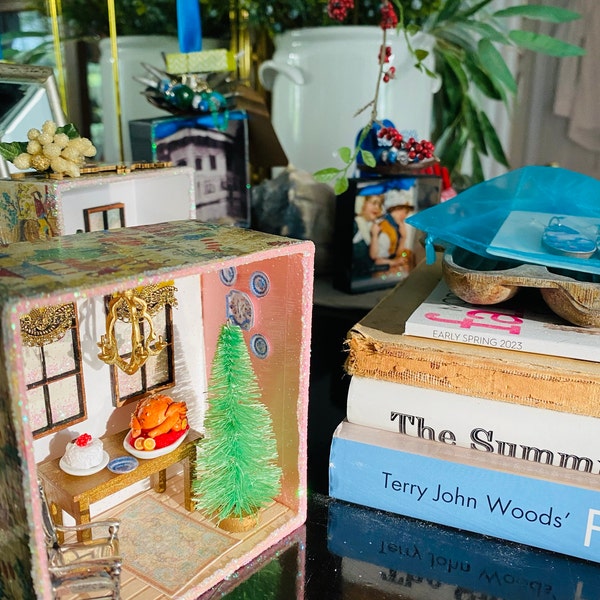 1:24 Half Scale Miniature 5 Arm Chandelier - Etsy