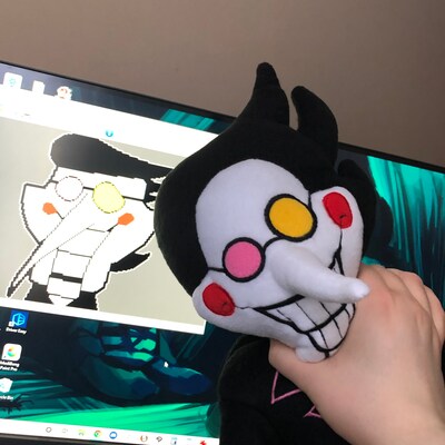 Deltarune. Spamton. Big Shot. Large Plush Toy. Size 15 Inch - Etsy