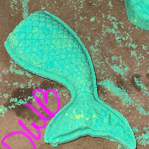 Mermaid Tail Bath Bomb Mold - Etsy