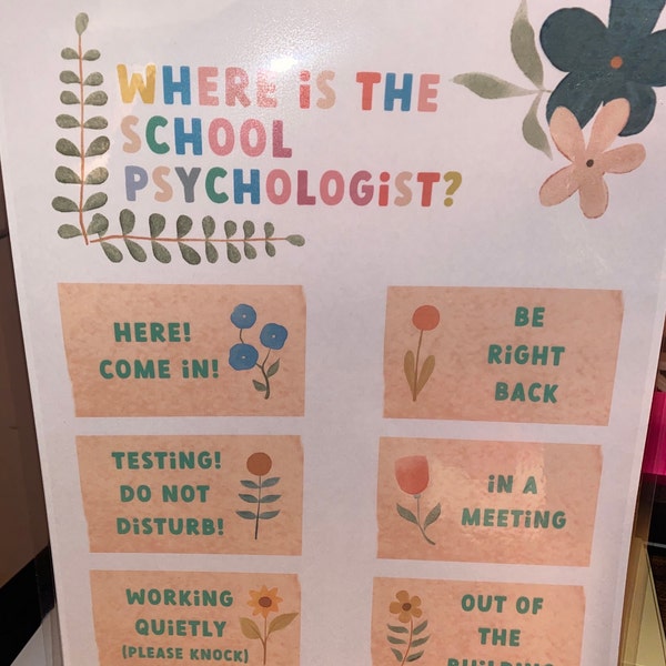 School Counselor Office Door Sign V2 Where is the Counselor Gift Office ...