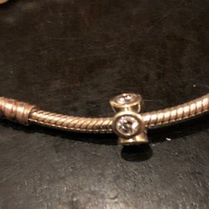 Authentic Pandora Cupcake Birthday Charm/bead 14K Gold/925 | Etsy