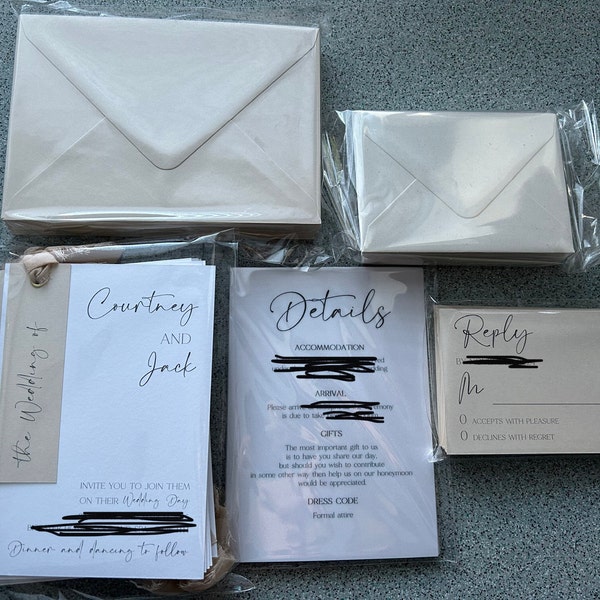 Charity Pin Wedding Favour Cards, in Lieu of Favours Cards, Charity ...
