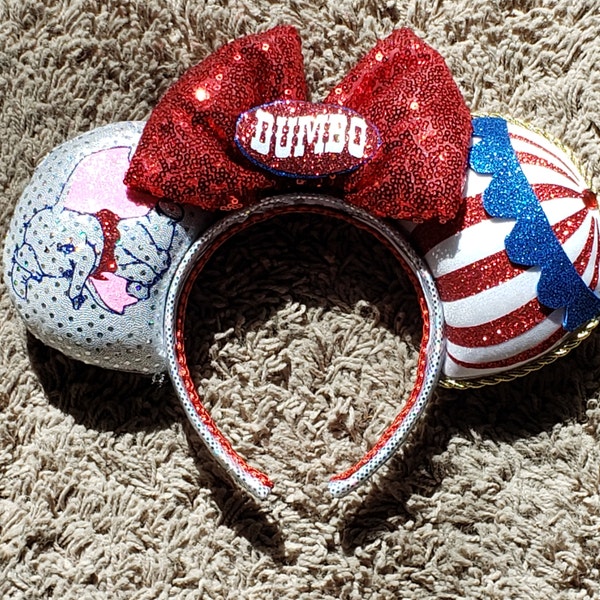Dumbo Ears, Dumbo Mouse Ears, Disney Inspired Ears, Dumbo Headband ...