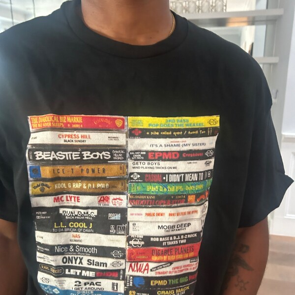 90s Tumbler Wrap - 90s Golden Age Hip Hop Cassette 2pac Biggie Nas ...