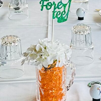 Fore Tee Centerpiece Stem Golf 40th Birthday Centerpieces - Etsy