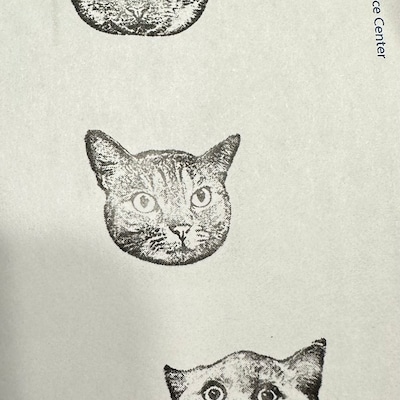 Custom Pet Stamp Self Inking-cat Dog Portrait Pre Inked Stamp ...