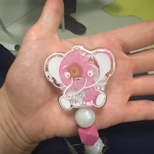 Nursing Student Tears Shaker Badge Reel/ 3D Badge Reel/ Floating Badge ...