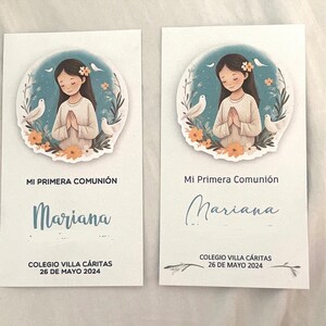 First Holy Communion Children Praying, Round Graphics, Digi Stamps A ...