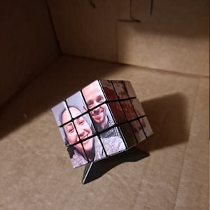 Custom Photo Puzzle Cube Expedited Shipping - Etsy