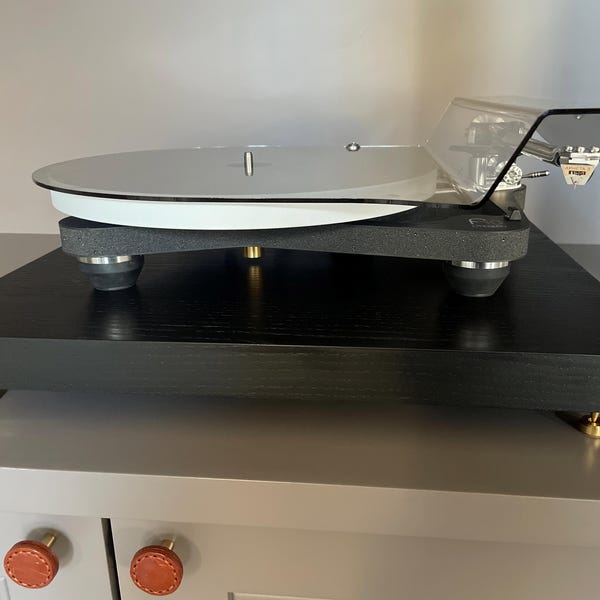 Black Ash Noise Isolation Platform - Handcrafted Vibration Control for ...