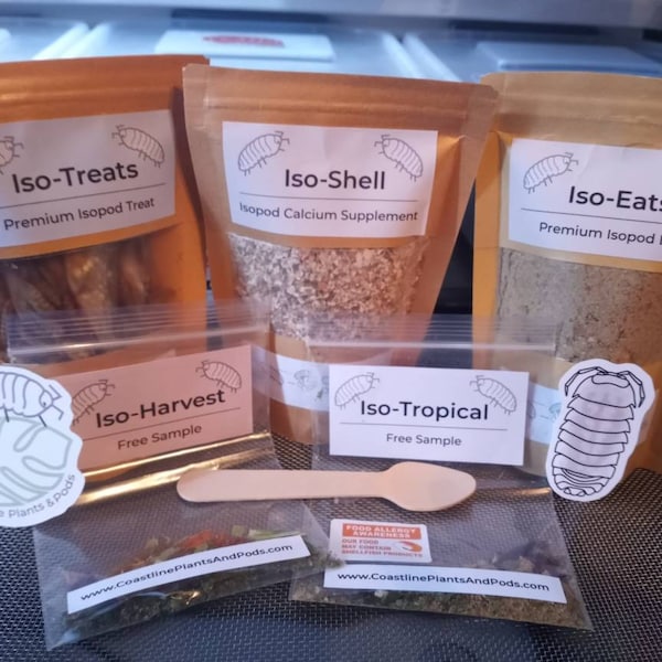 Iso-eats, Isopod Food, Isopod Complete Diet, Premium Bug Food, Insect ...