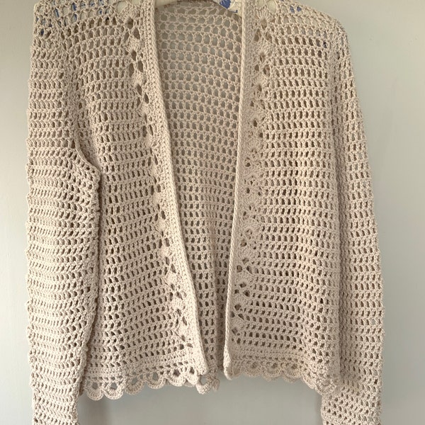 Crochet Shaggy Coat Pattern, Crochet Shaggy Jacket Pattern, Crochet ...