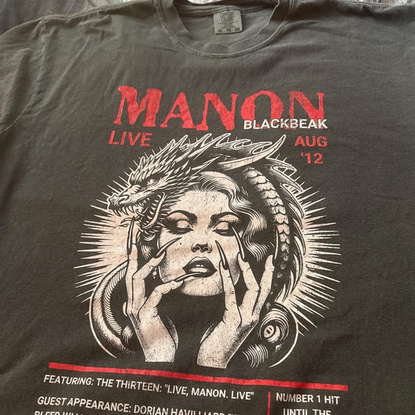 Manon Blackbeak We Are Thirteen Throne of Glass Merch Sarah J Maas SJM ...