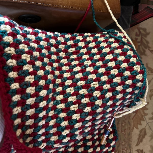 CROCHET PATTERN & Photo Tutorial / Modern Crochet Blanket / the Chunky ...