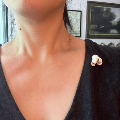 Chewing Gum Pins, Pink Porcelain. Bubble Gum Food Jewel. Candies Sweets ...