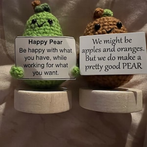 Crochet Positive Poo Plushy Desk Decor, Poop Emoji, Positive Poop Doll ...