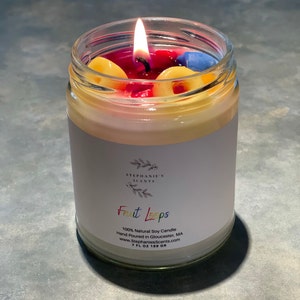 Funfetti Cake Soy Candle, Scented Candles, Scented Soy Candle, Handmade ...