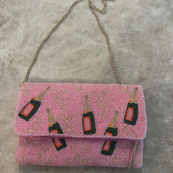 Preppy Coin Purse Beaded Bag Custom Purse Beaded Wallet Coin Pouch ...