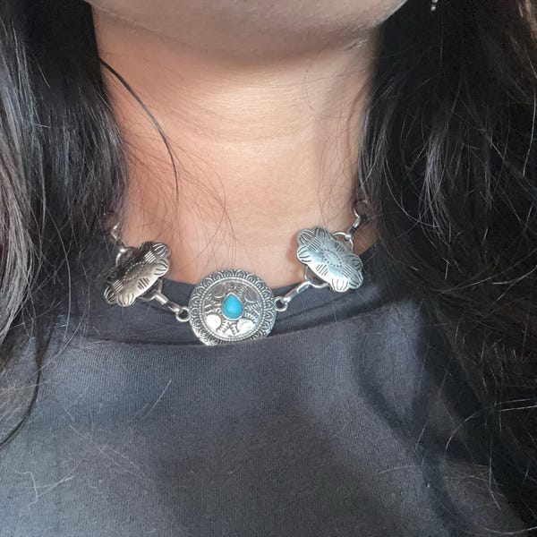 Western Concho Choker Necklace | Jewelry Rodeo | | Cowgirl Punchy ...