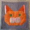 Cat Face Pet Kitten Animal Quilt Block PDF Pattern - Includes ...