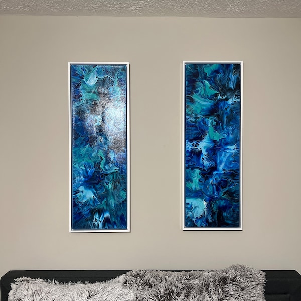 Tangled Clouds Large Original Hand Made Artwork by Molly's Artistry 24 ...