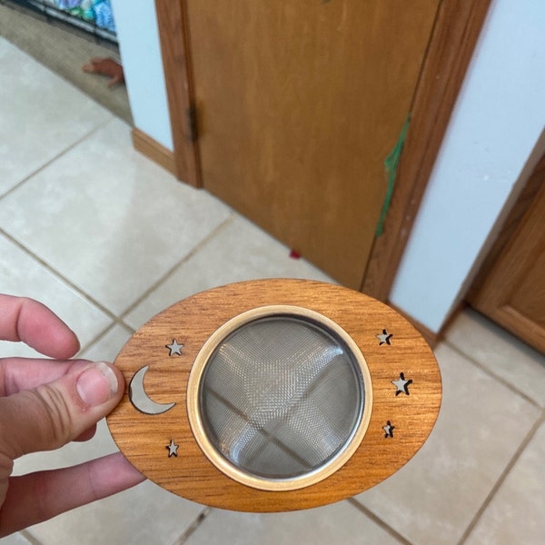 Exotic Wood Tea Infuser Loose Leaf Tea Strainer Tea Lover Gifts Tea ...