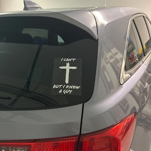Jesus Loves You Christian Car Vinyl Decal Bumper Sticker for Car, Wall ...