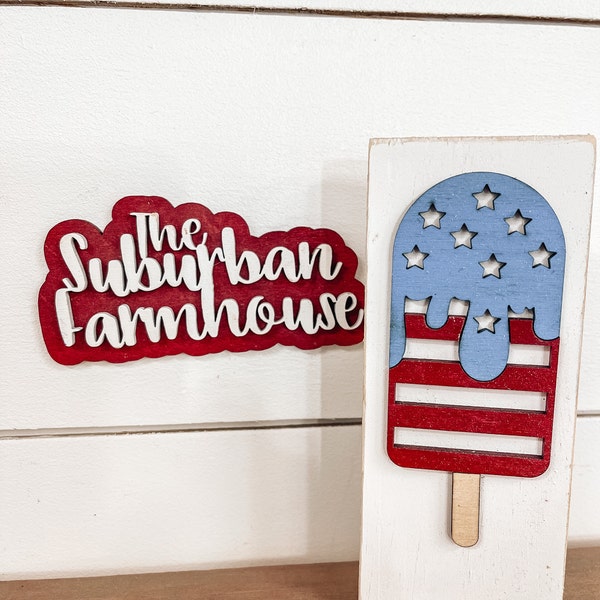 Patriotic Popsicle Svg Bundle, 4th of July Svg, American Flag Svg ...