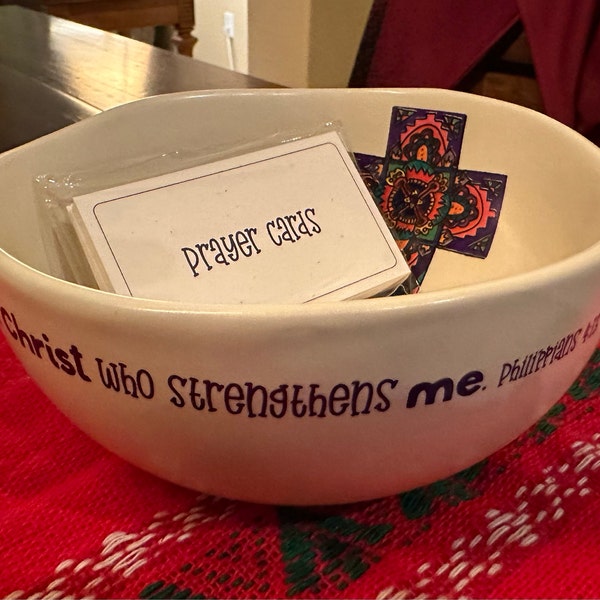 Prayer Bowl | Lanie Prayer Bowl | Faith Gifts | Prayer Bowls Christian ...