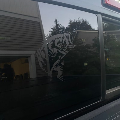 Turning Walleye Vinyl Cut Decal - Etsy