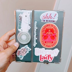 Reading is Good for the Soul Sticker Book Sticker Library - Etsy