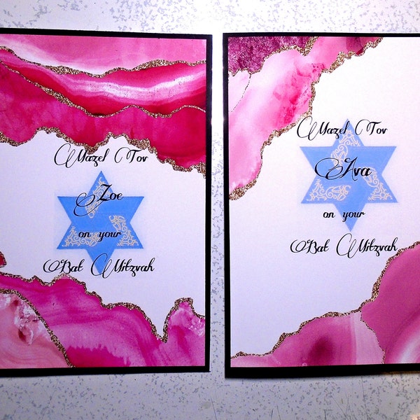 Pink Gold Agate Borders, Watercolor PNG Overlays (digital Download) - Etsy