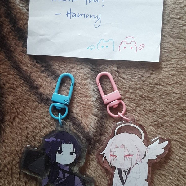 SHTDN Rpgmaker Goyou & Agape Shaker Acrylic Keychain - Etsy