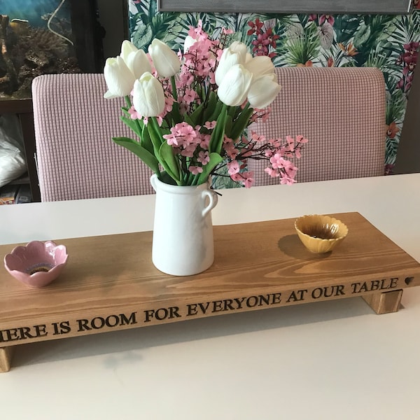 Personalised Shelves Using Solid Wood | 22cm X 4cm Thick | Floating ...