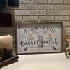 Adorable Rustic Carrot Farmhouse Easter Rabbit Decor Porch Sign - Etsy