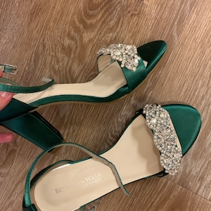 Teal Bridal Sandals Teal Wedge Teal Bridal Shoes Teal Wedding | Etsy