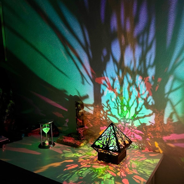 Haunted Forest Mood Light: A Table Lamp for Decorating Your Living Room ...