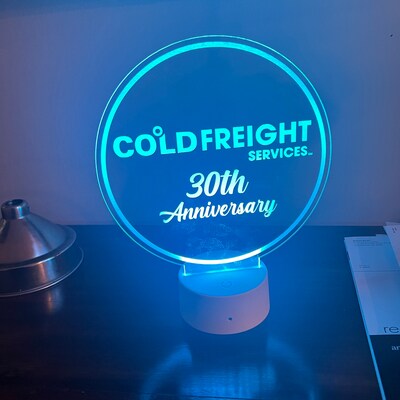 Led Centerpiece, Custom Led Light, Led Acrylic Sign, Night Light, Led ...