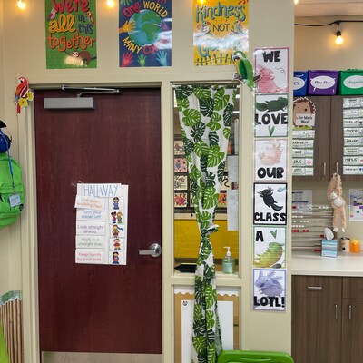 Cursive Chalkboard Alphabet ABC Poster Set, Printable Farmhouse ...