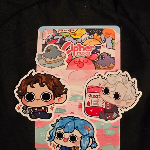 Arcane Inspired Stickers Ft. Jinx, Vi, Caitlyn, Ekko, Viktor, Jayce ...