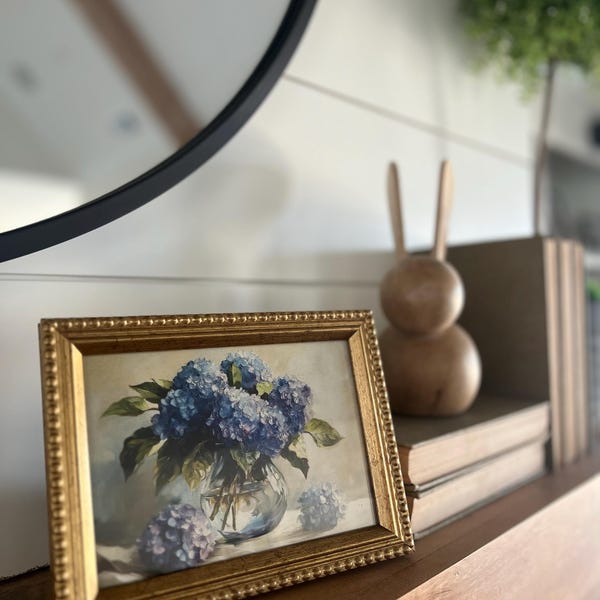 Printable Easter Wall Art, Van Gogh Easter Oil Painting, Easter Bunny ...