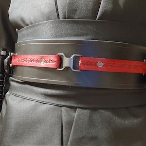 Jedi Belt or Sith Belt, Prequel Style, With Accent star Wars - Etsy