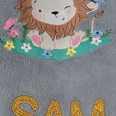 Lion Embroidery Designs Safari Embroidery Design Machine Embroidery ...