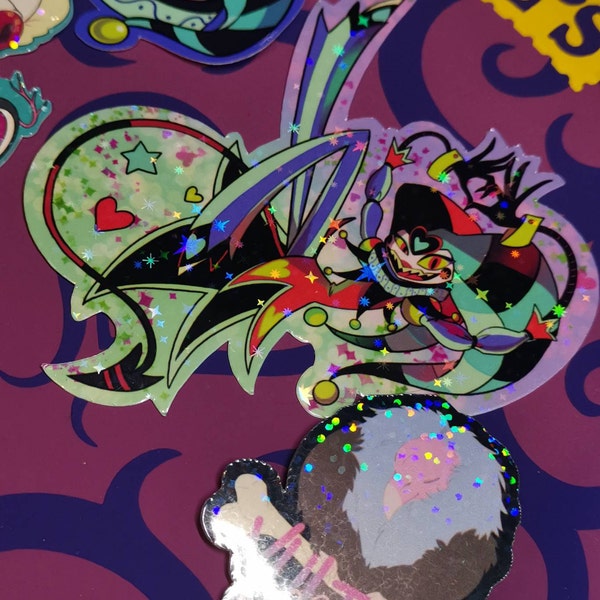 FIZZAROLLI - Helluva Boss Inspired Stickers- 2 Versions - Etsy