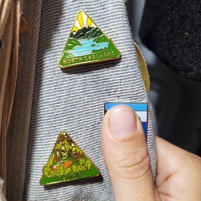 SECONDS SALE National Park Enamel Pins National Park Lapel Pin ...