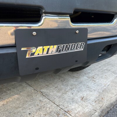 Nautical Flag Monogram License Plate, Acrylic or Stainless Steel free ...