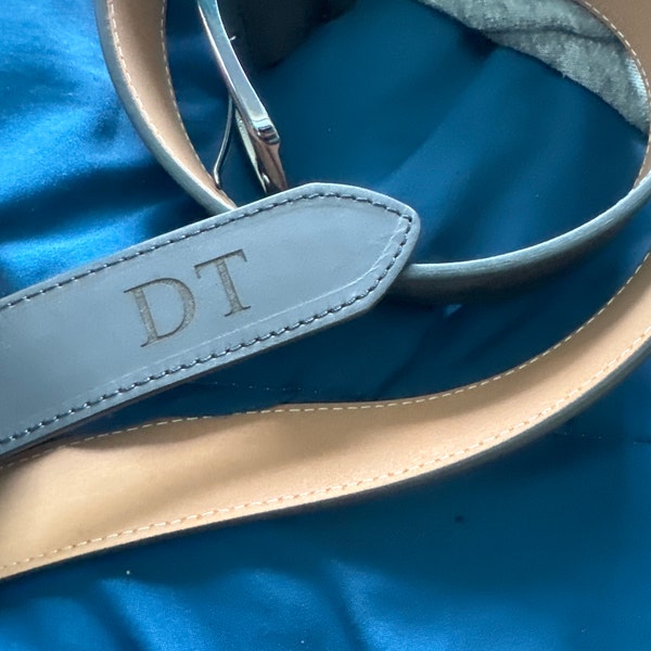 Personalized Handmade Belt for Dad, Valentines Day Gift for Him, Gift ...