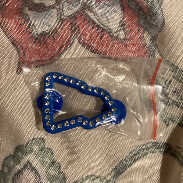 New Era Frame Fitted Hat Pin With Gems Blue Red Grey UNC - Etsy